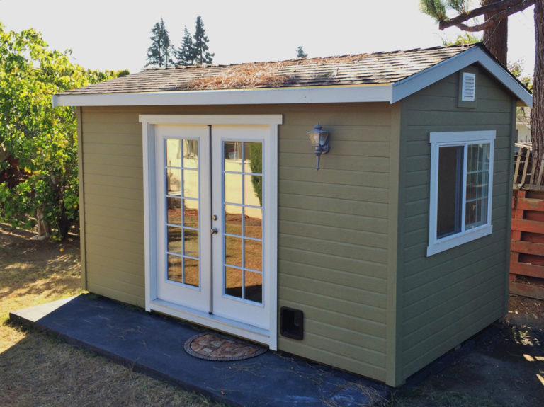 Shed Models & Prices, Custom Backyard Sheds, Half Shed, Mini Cottage